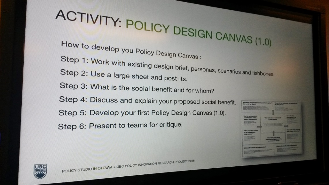 Policy Studio | UBC d.studio